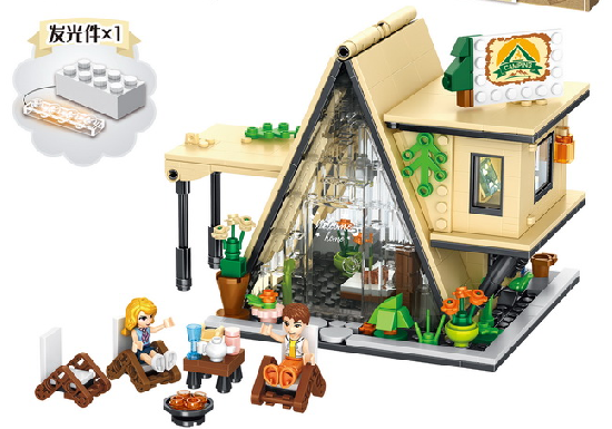Camping Tent Building Block Kit – te-toys.com