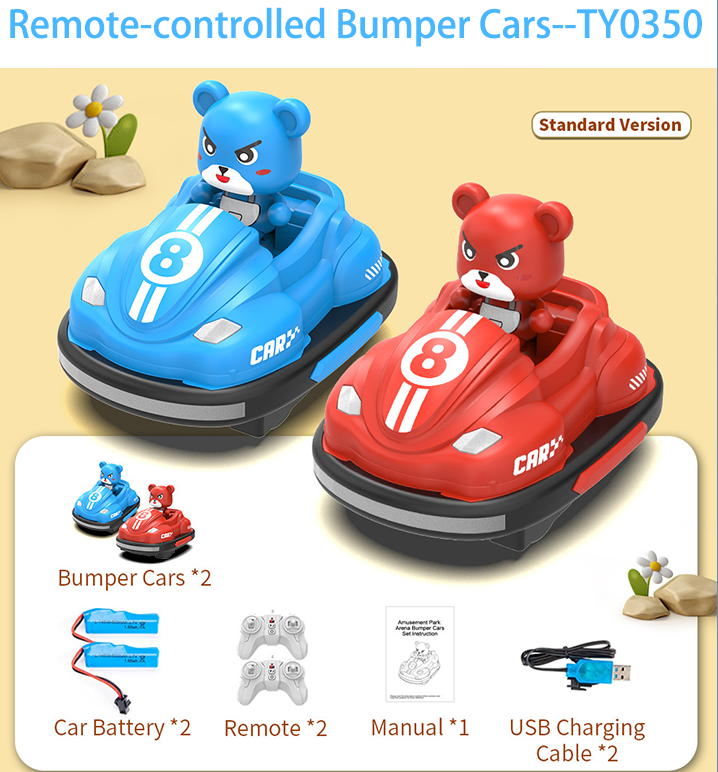 Remote-controlled Bumper Cars – te-toys.com